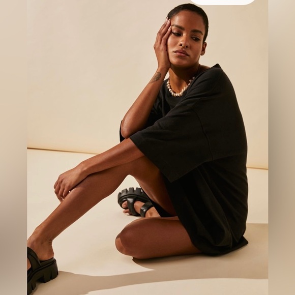 Free People | Dresses | Nwot Free People Essential Extreme Tee Mini ...